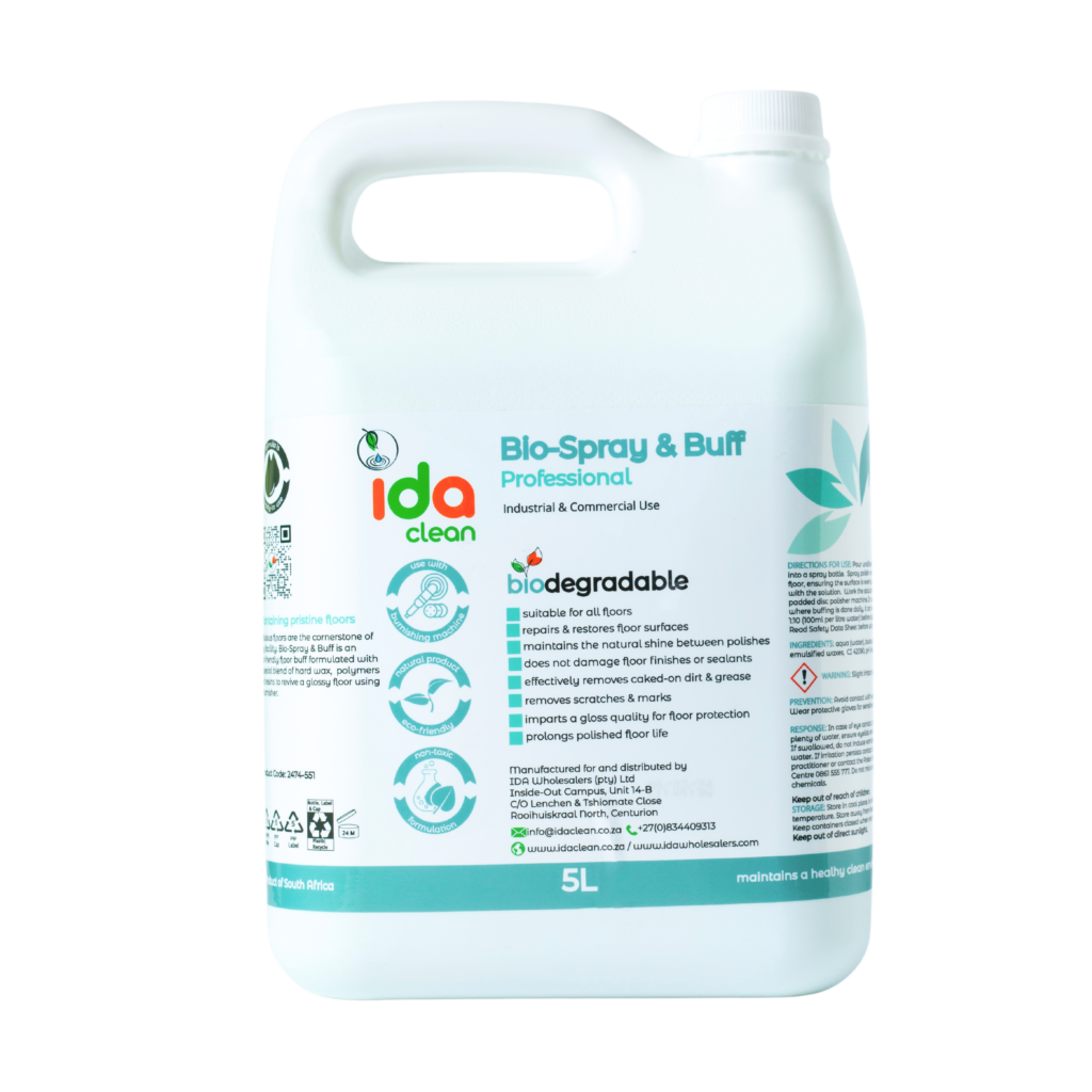 Bio-Spray & Buff Professional - 5L | IDA Wholesalers